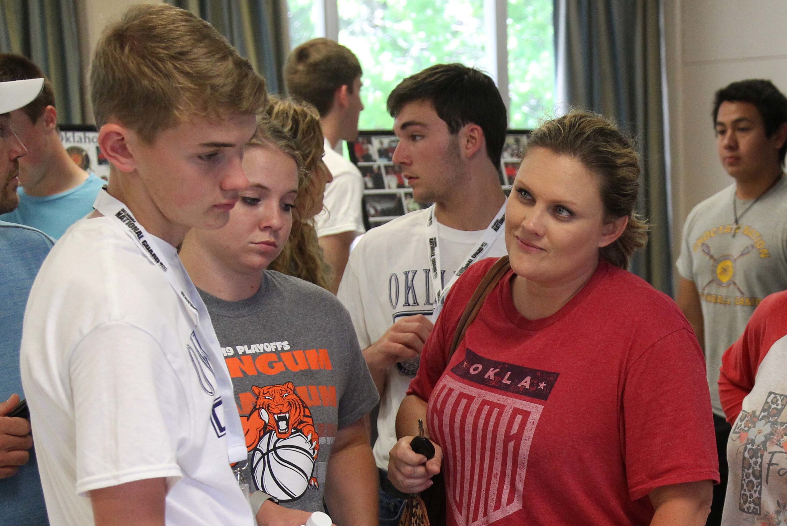 Arrival Smiles | Oklahoma Boys State