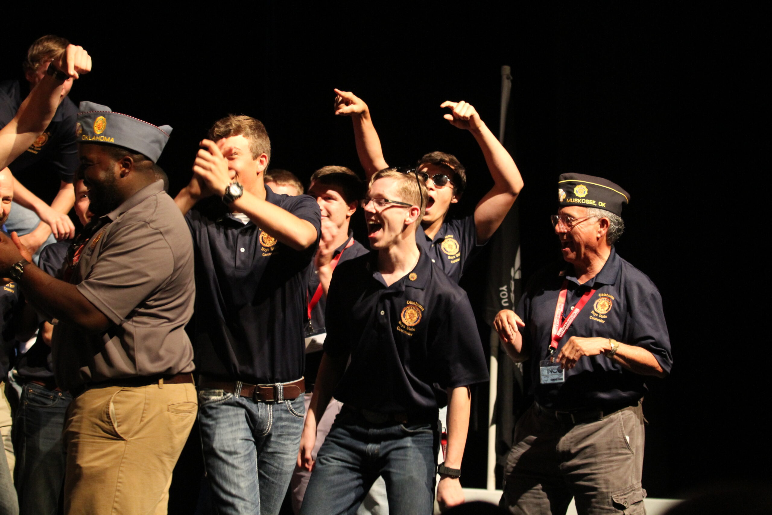 StaffCheering | Oklahoma Boys State